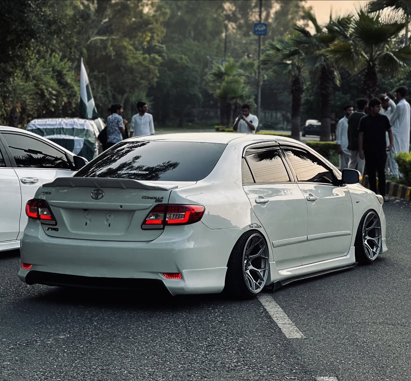 Ducktail Spoiler สปอยเลอร์ตูดเป็ดซิ่ง Altis 08-13 งานเข้ารูป เนื้อ ...