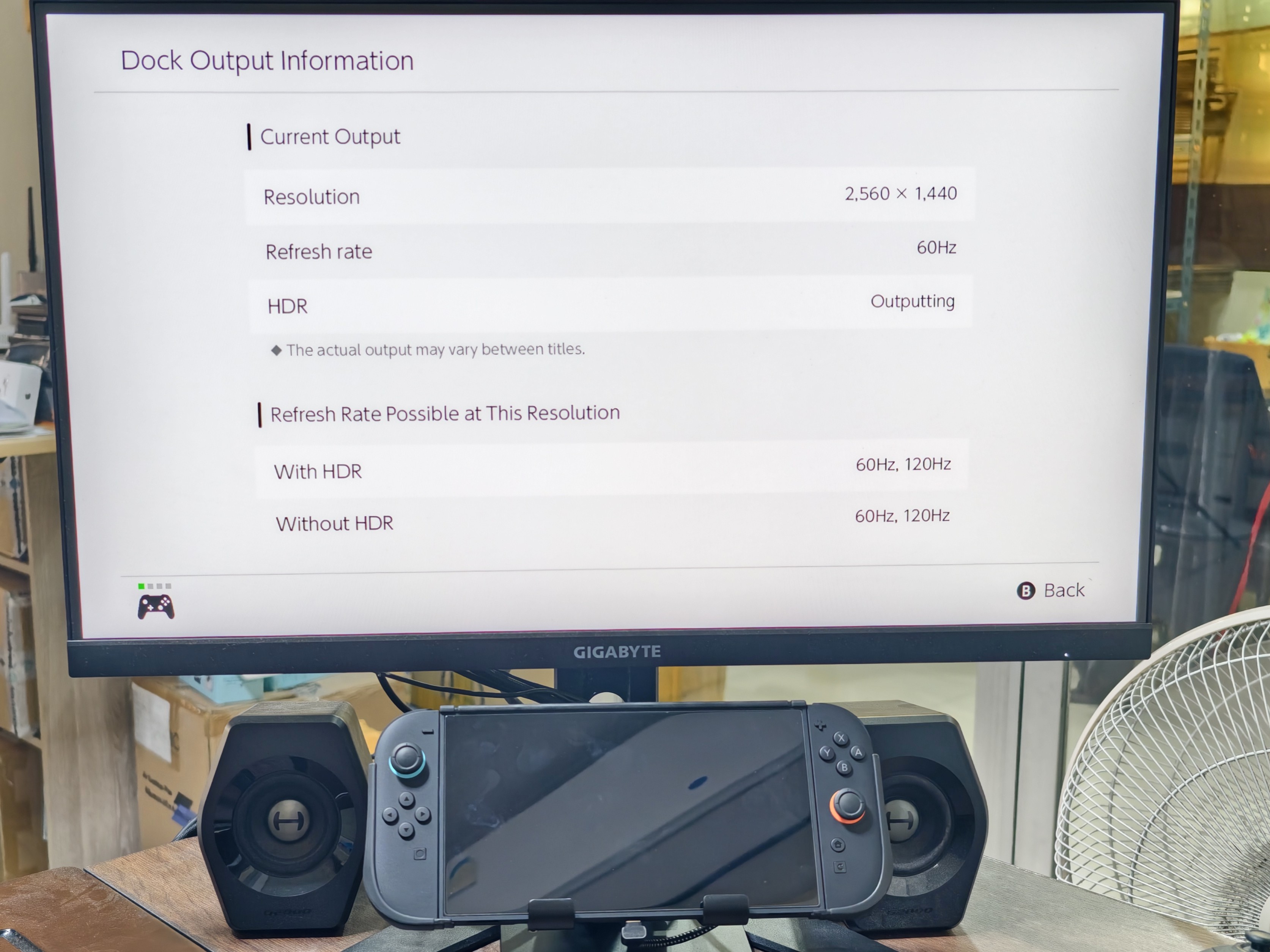 [พร้อมส่ง]ส่งจากไทย แท่นวางโลหะ Docking Station พร้อมพัดลมคู่ ไฟ RGB Nintendo Switch 2 รองรับ 4K ...