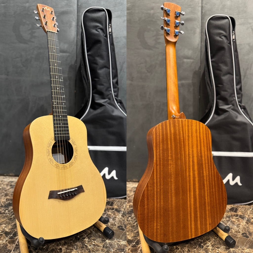 กีต้าร์โปร่ง Most M-34 mini top solid ไม้หน้าแท้ รุ่น Travel (ขนาด34 ...