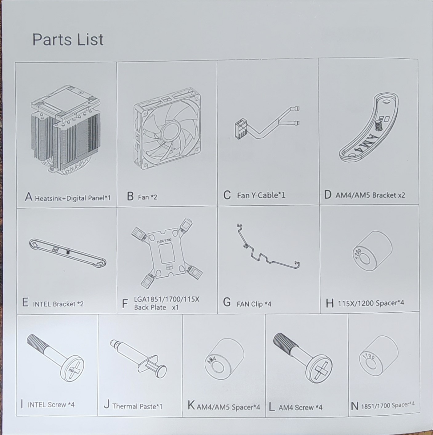Thermalright PA120 Digital ฺCPU Cooler รองรับ LGA1851/1700/AM5 | Shopee ...