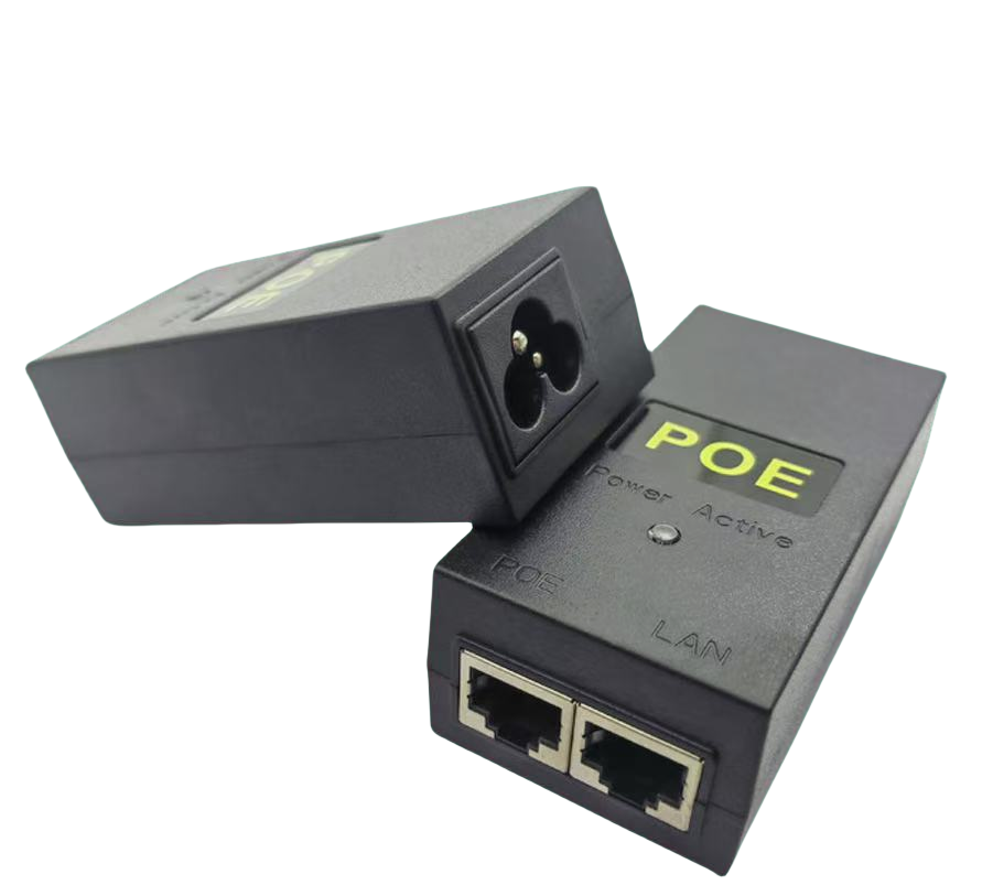 POE Power Injector ใช้ร่วมกันได้ 24V 48V แหล่งจ่ายไฟ POE อะแดปเตอร์ ...