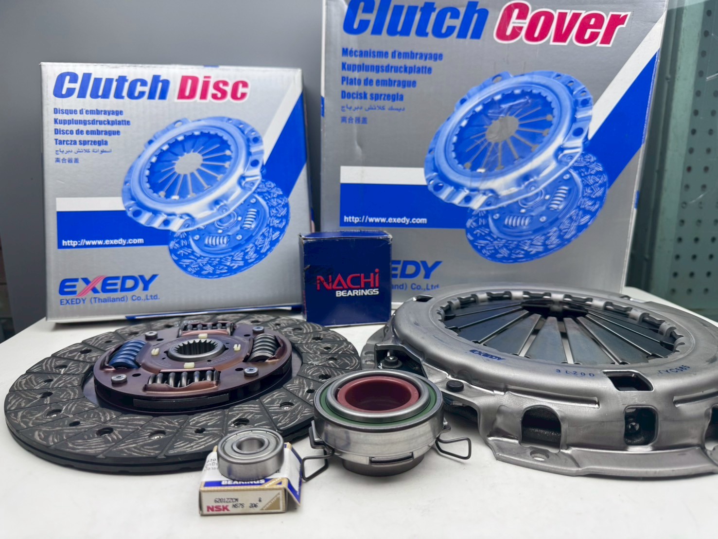 ชุดยกครัชEXEDYสำหรับTOYOTA MTX 3L,5L TIGER D4D(5L),LH112 1ชุด4ชิ้น(หวี ...