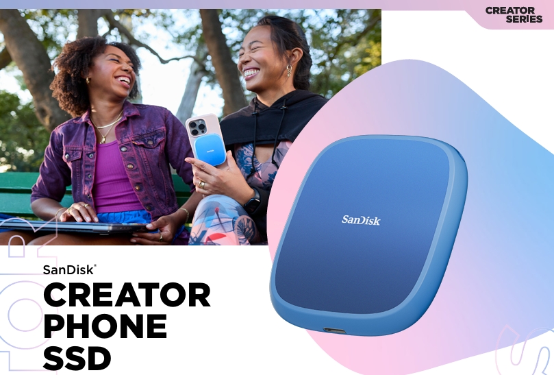 SanDisk Creator Phone SSD 1TB 2TB (SDSSDE62C-xT00-G25) | Shopee Thailand
