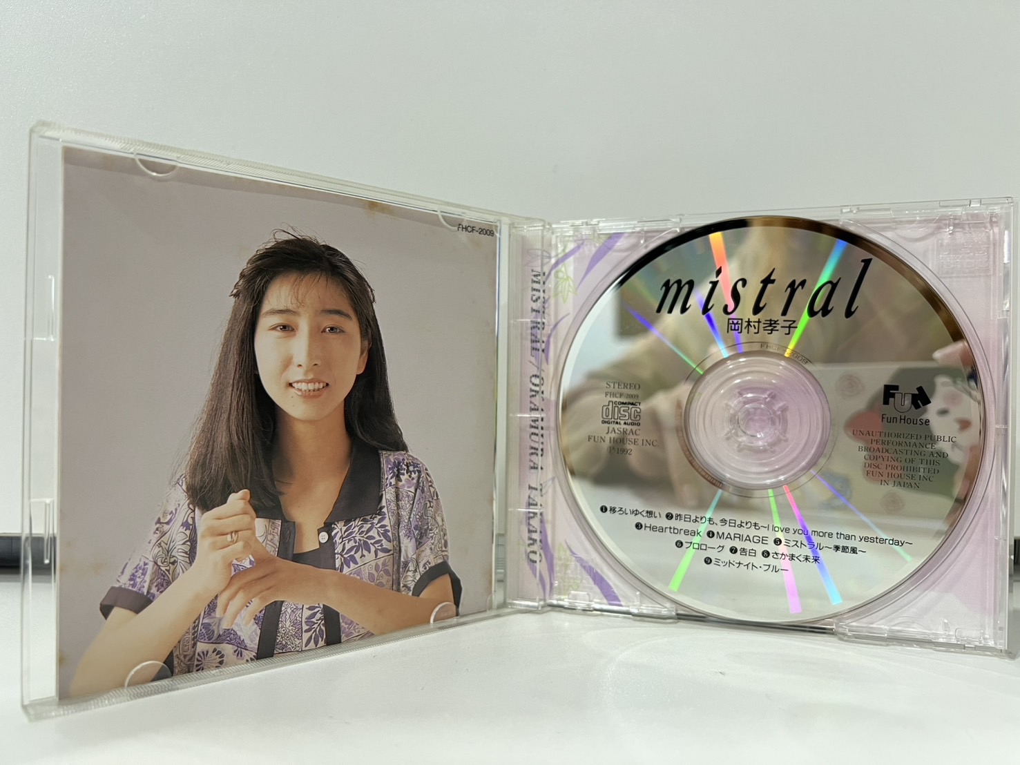 1 CD MUSIC ซีดีเพลงสากล TAKAKO OKAMURA MISTRAL (G3A5) | Shopee Thailand
