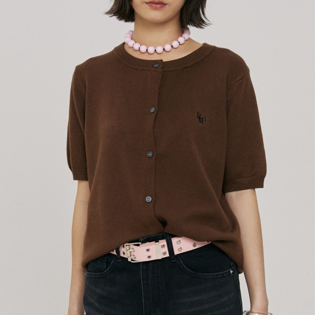 Bemingtop979(S-M)Mini Ver.3 Knit คาร์ดิแกนแขนสั้นผ้านุ่ม ใส่สบาย ต่อยอด ...