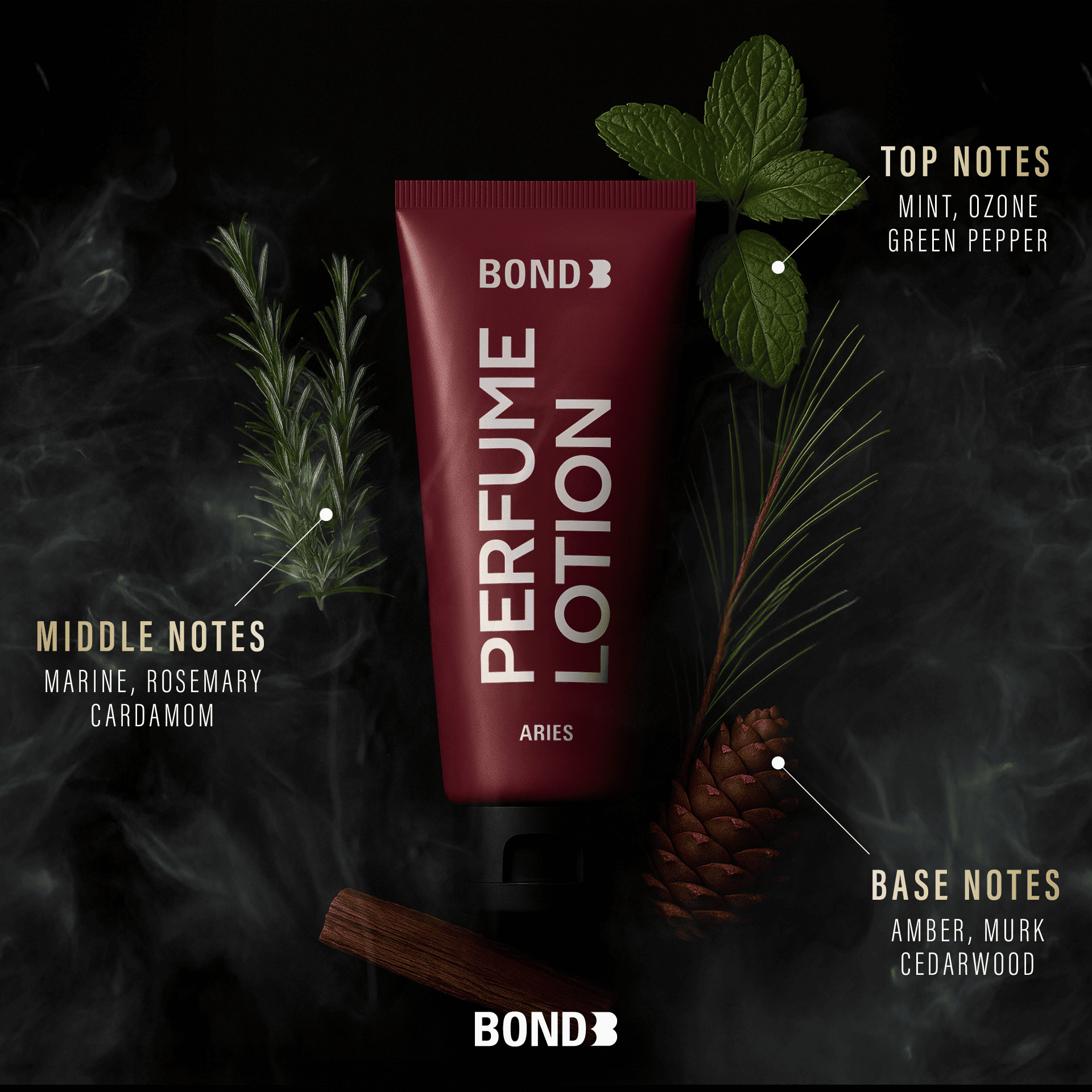 Bond Perfume Lotion Aries 200 ml. | Shopee Thailand