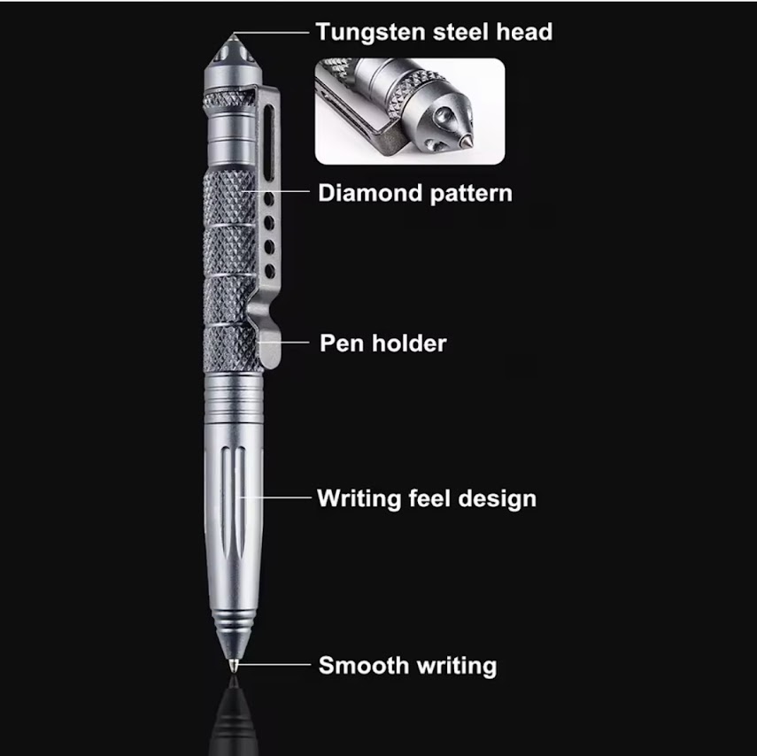 Multifunctional Bolt Action ปากกายุทธวิธีอุปกรณ์เสริม Tungstensteel ...