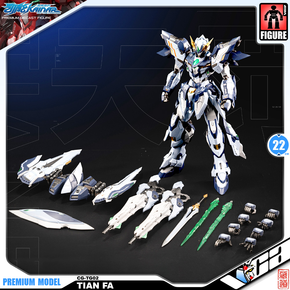 VCA ⭐️ CANGDAO 藏道 天未 创神系列 CD-TG02 TIAN FA TIANFA METAL BUILD STRUCTURE ACTION FIGURE TOY หุ่นโม ...