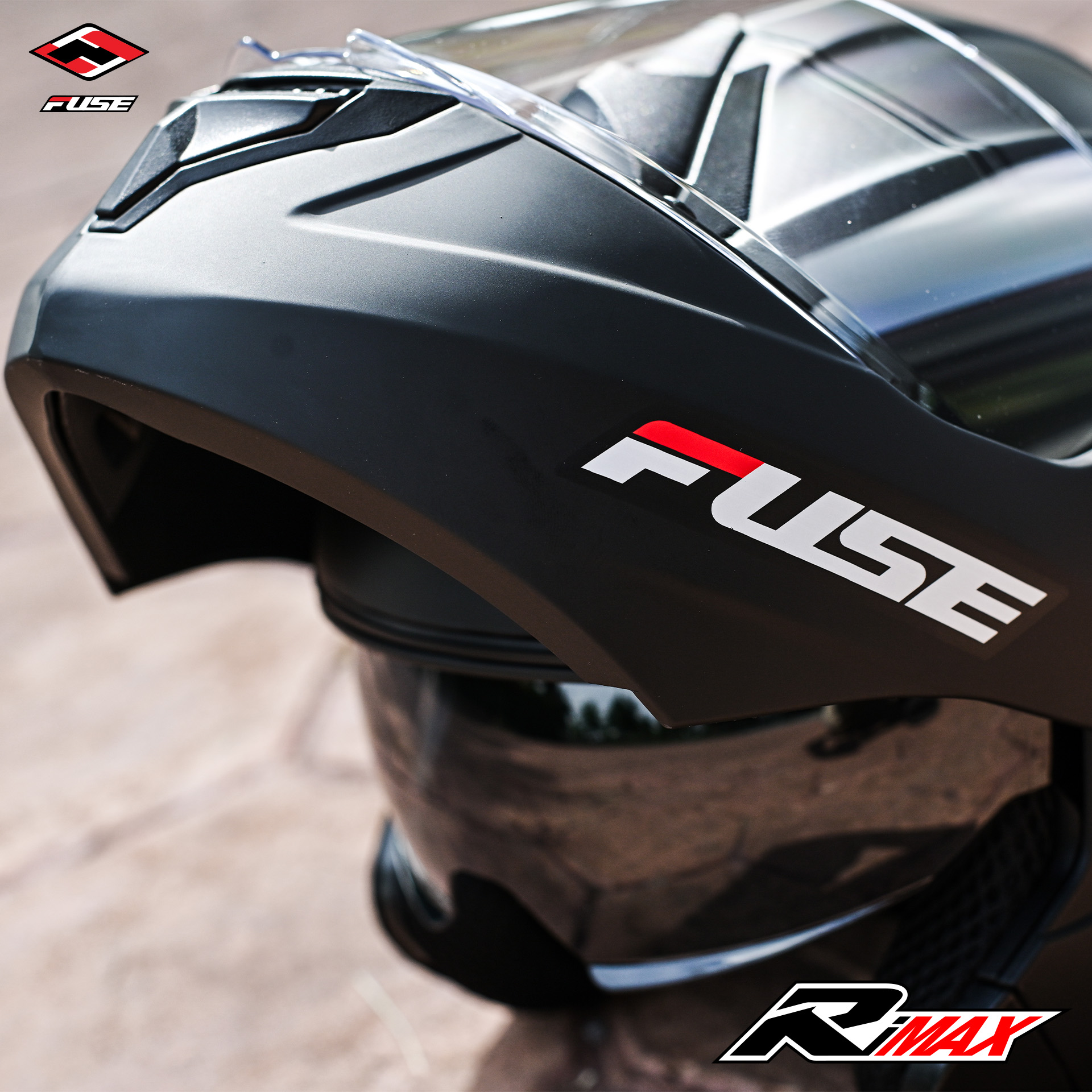 หมวกกันน็อค Fuse Rimax เปิดคางได้ มีแว่นกันแดดในตัว น้ำหนักเบา | Shopee ...