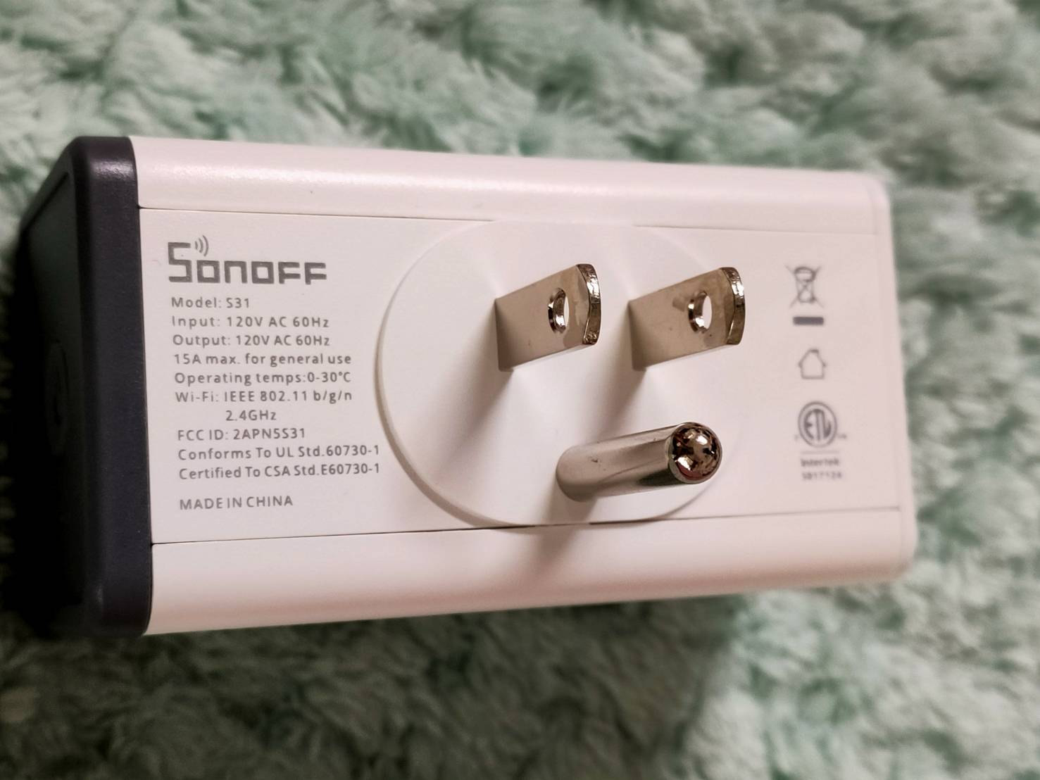 Sonoff S31 iPlug วัด Power Watt WIFI Smart 15A ปลั๊กวัดพลังงาน สั่งเปิด ...
