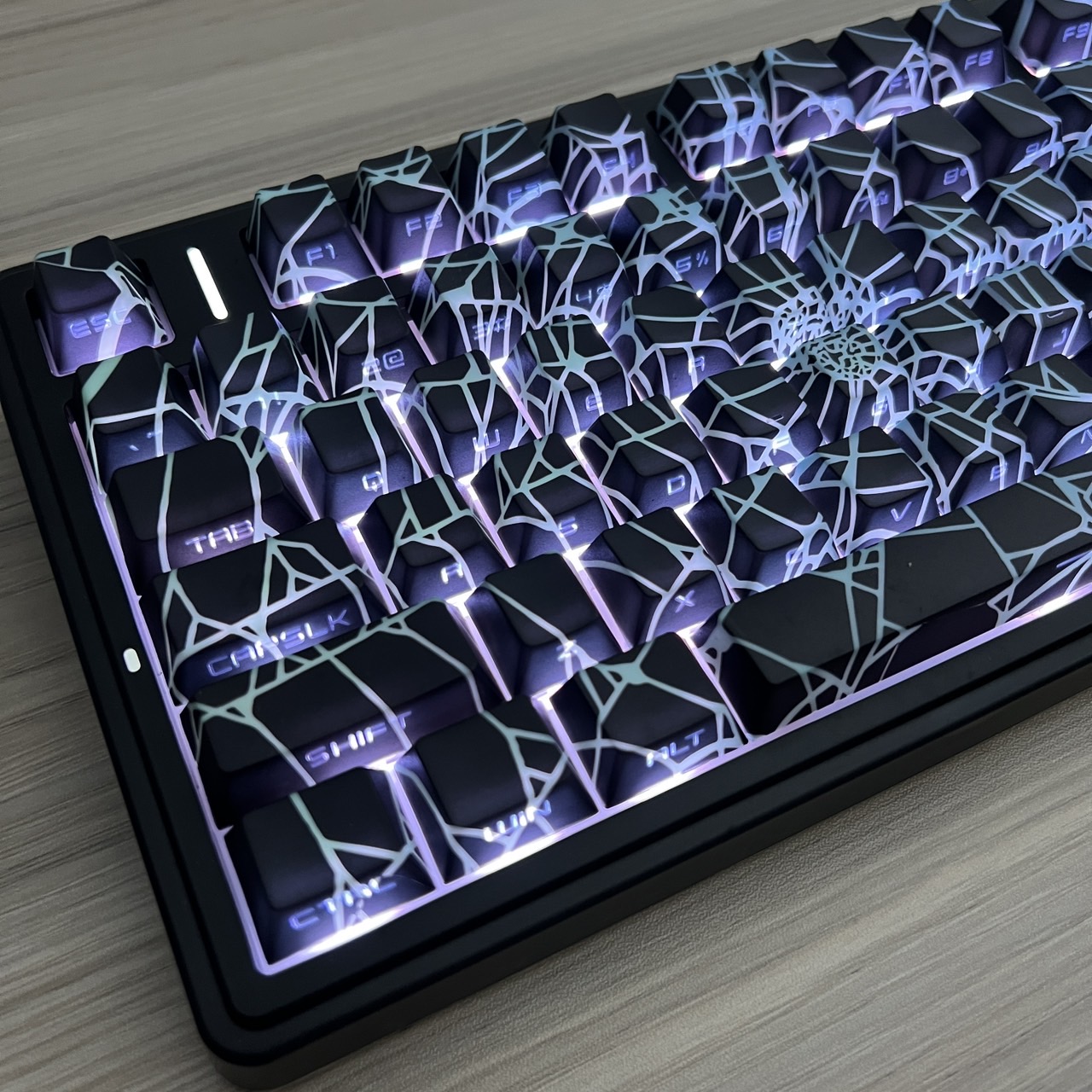 Keycaps Spider web (*ไม่ใช่คีย์บอร์ด) 131 Keys PBT Profile: Cherry ...