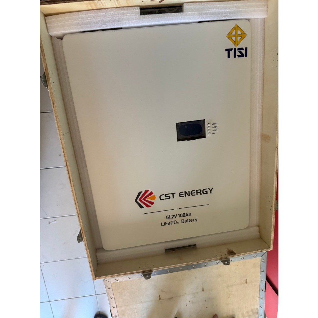 CST Battery 51.2V 100Ah Home Wall Mounted Lithium Iron Phosphate รับ ...