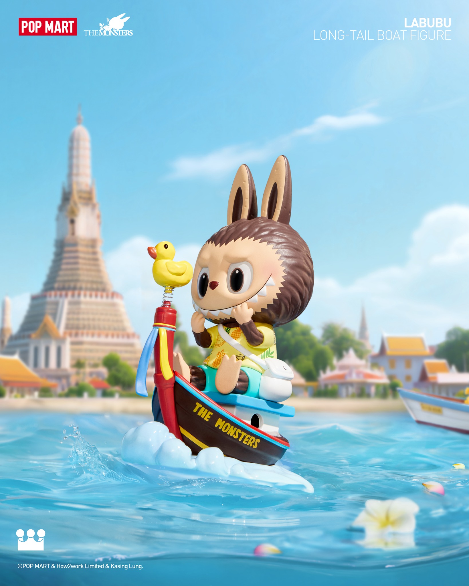 [พร้อมส่ง ใช้ส่วนลดร้านโค้ดคุ้ม] LABUBU LONG-TAIL BOAT FIGURE (THAILAND ...