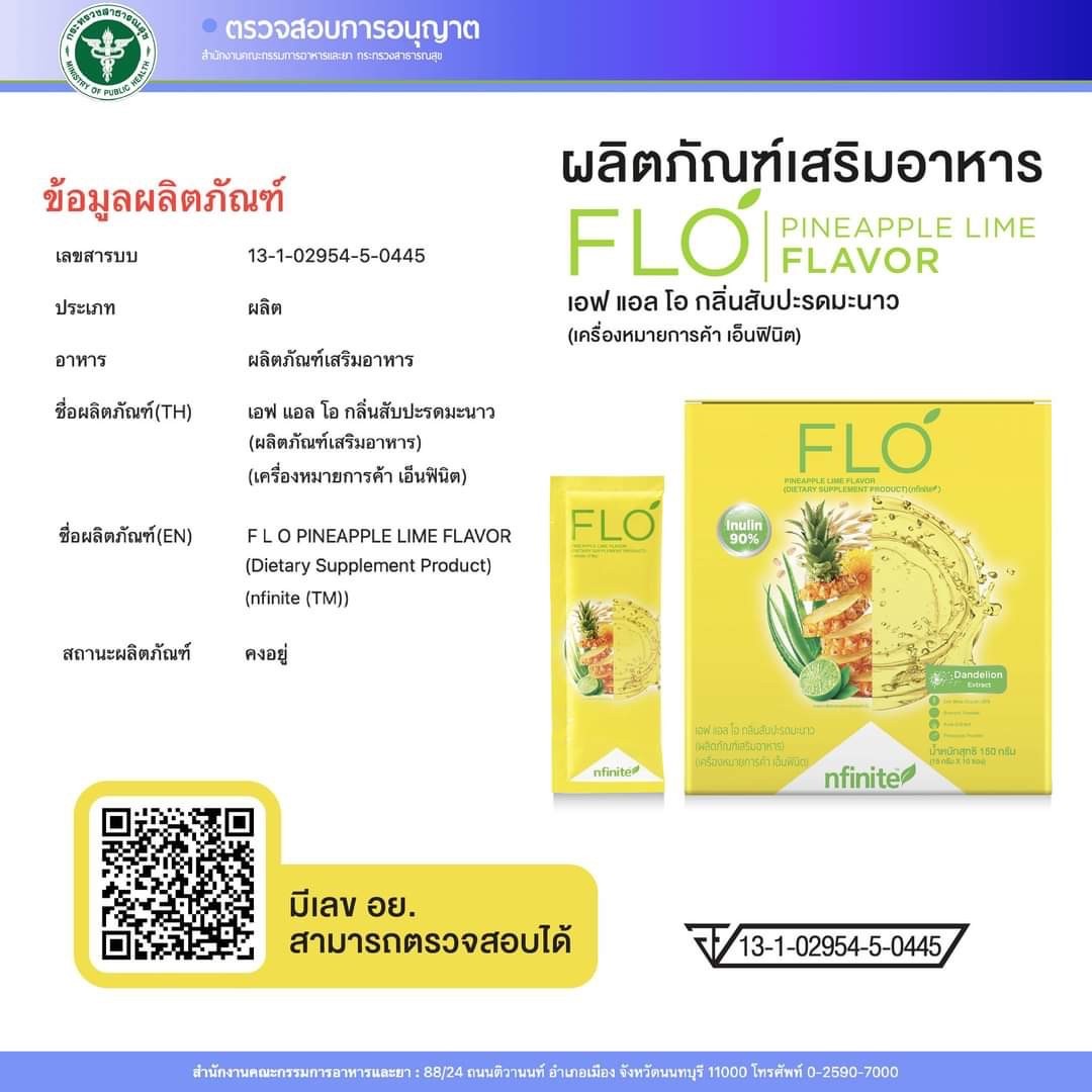 FLO Fiber & Multi-Vitamin | ดีท็อกซ์ไฟเบอร์ วิตามินรวม l ของแท้ ...
