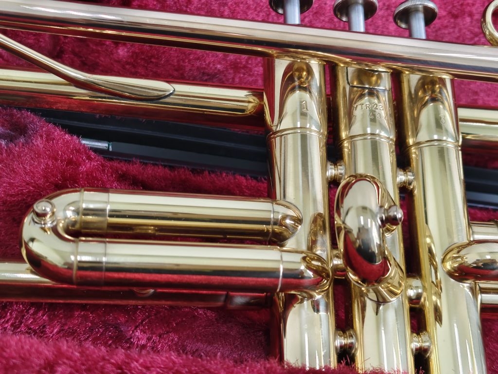 Yamaha Bb Trumpet ทรัมเป็ตยามาฮ่า รุ่น YTR-2310 มือสองสภาพเยี่ยม ...