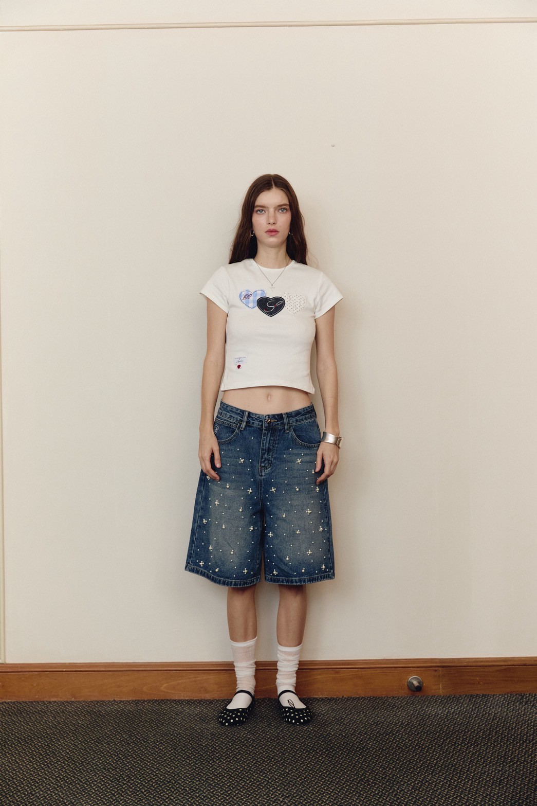 ( Ready to ship ) STYLIST x Brinkkty - Rinae Jeans 002 กางเกงยีนส์สาม ...