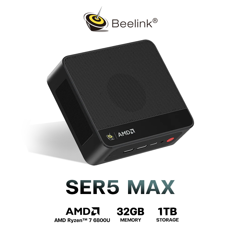[Official ศูนย์ไทย] Beelink SER5 MAX ซีพียู AMD Ryzen™ 7 6800U Mini pc ...