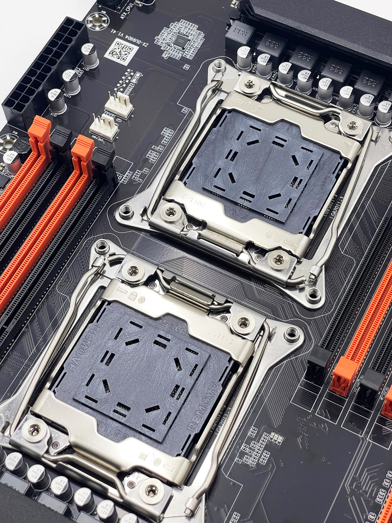สินค้าใหม่ เมนบอร์ด X99 Dual CPU ( ZX-DU99D4 V1.41 ) LGA 2011-3 ประกัน ...