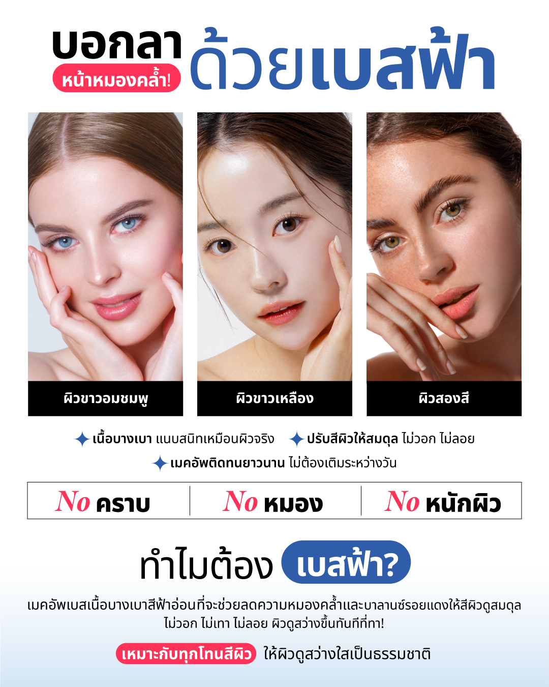 Get&Glow Second Skin Makeup Base -Sachet เมคอัพเบสเนื้อฟ้าบางเบา ปรับ ...