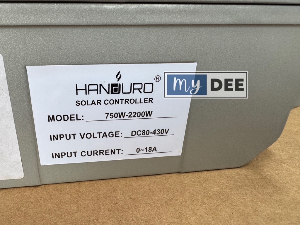 DC controller box hv handuro กล่องควบคุมปั๊มน้ำโซล่าเซลล์ DC high ...