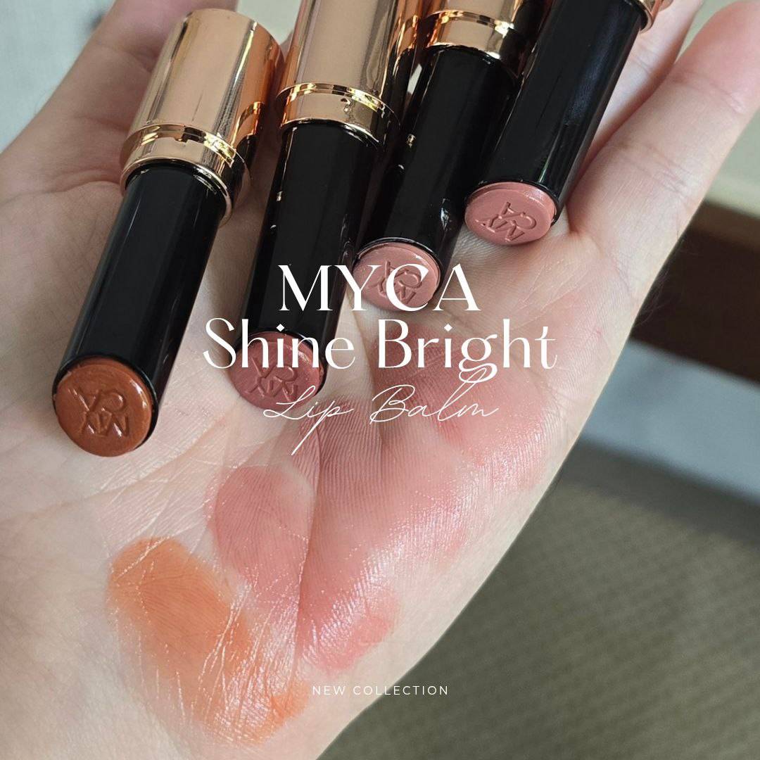 ลิปmyca ลิปบาล์มใหม่จาก MYCA รุ่น myca shine bright lip ลิปเป็นเนื้อ ...