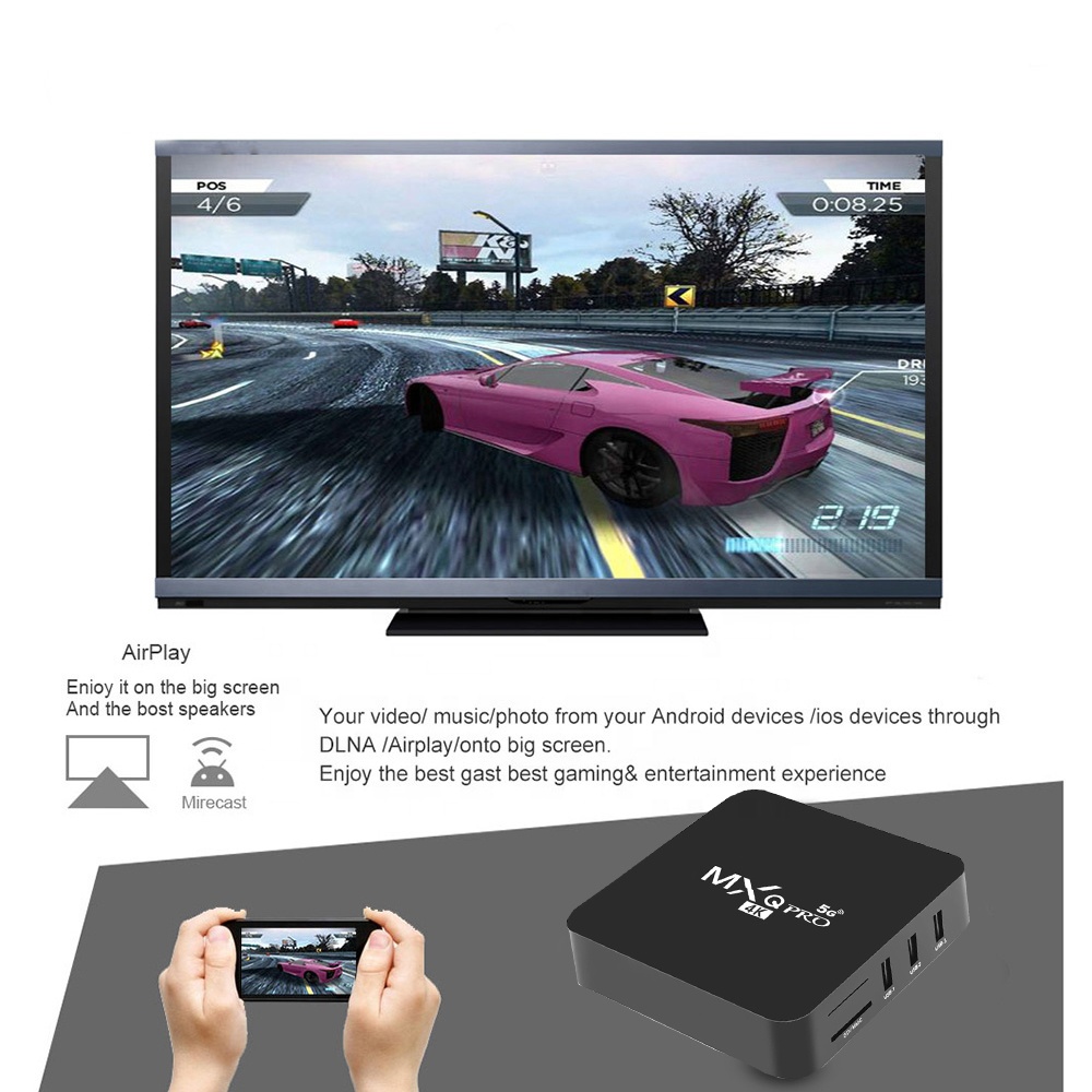 【Local shipment】TV Box MXQ 4K HD TV Box Technology 4K Android Pro TV ...