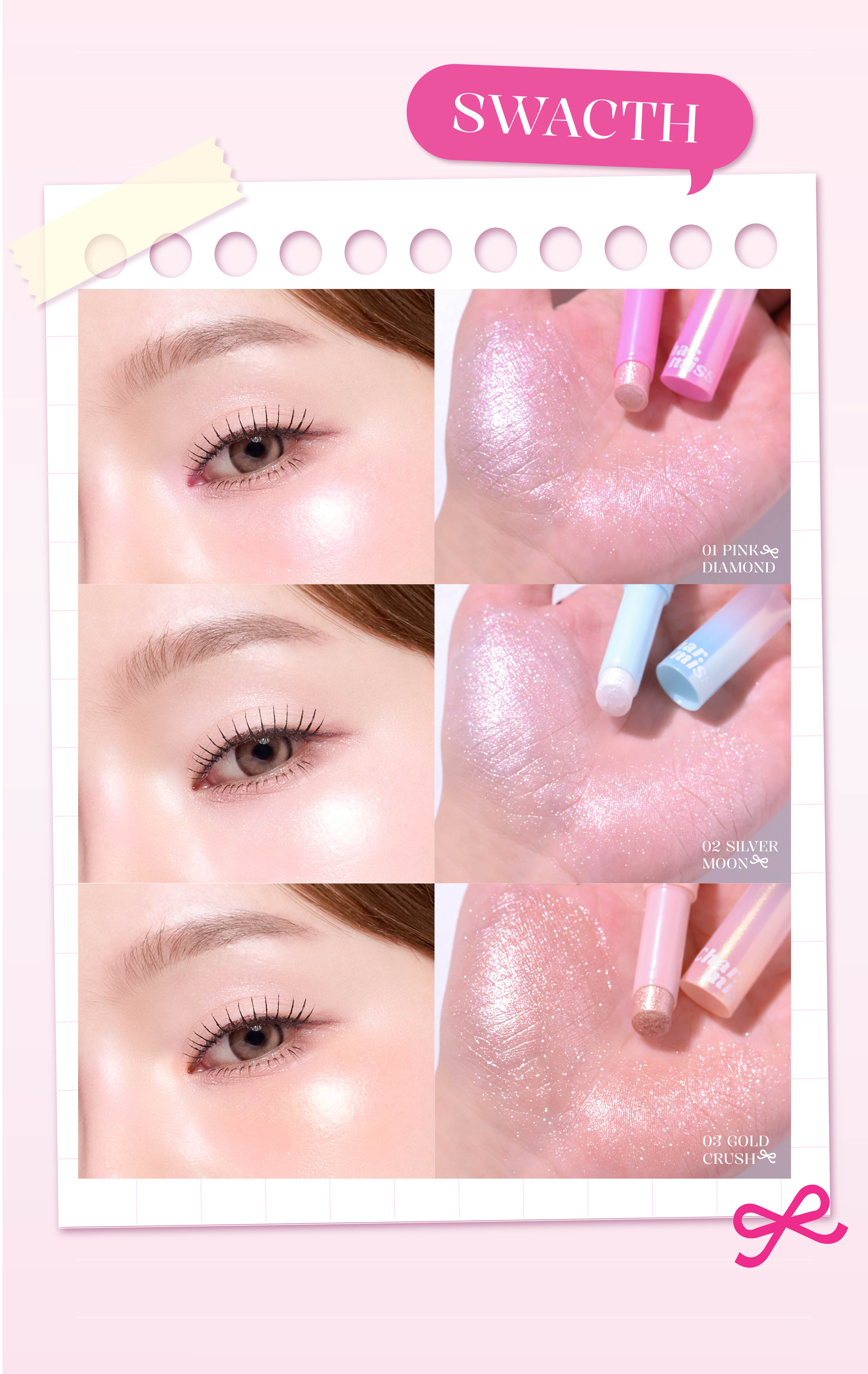 (New) Charmiss Jewel Jelly Crystal Stick 1.1g ไฮไลท์เจลลี่ ปาดวิ๊งค์ ...