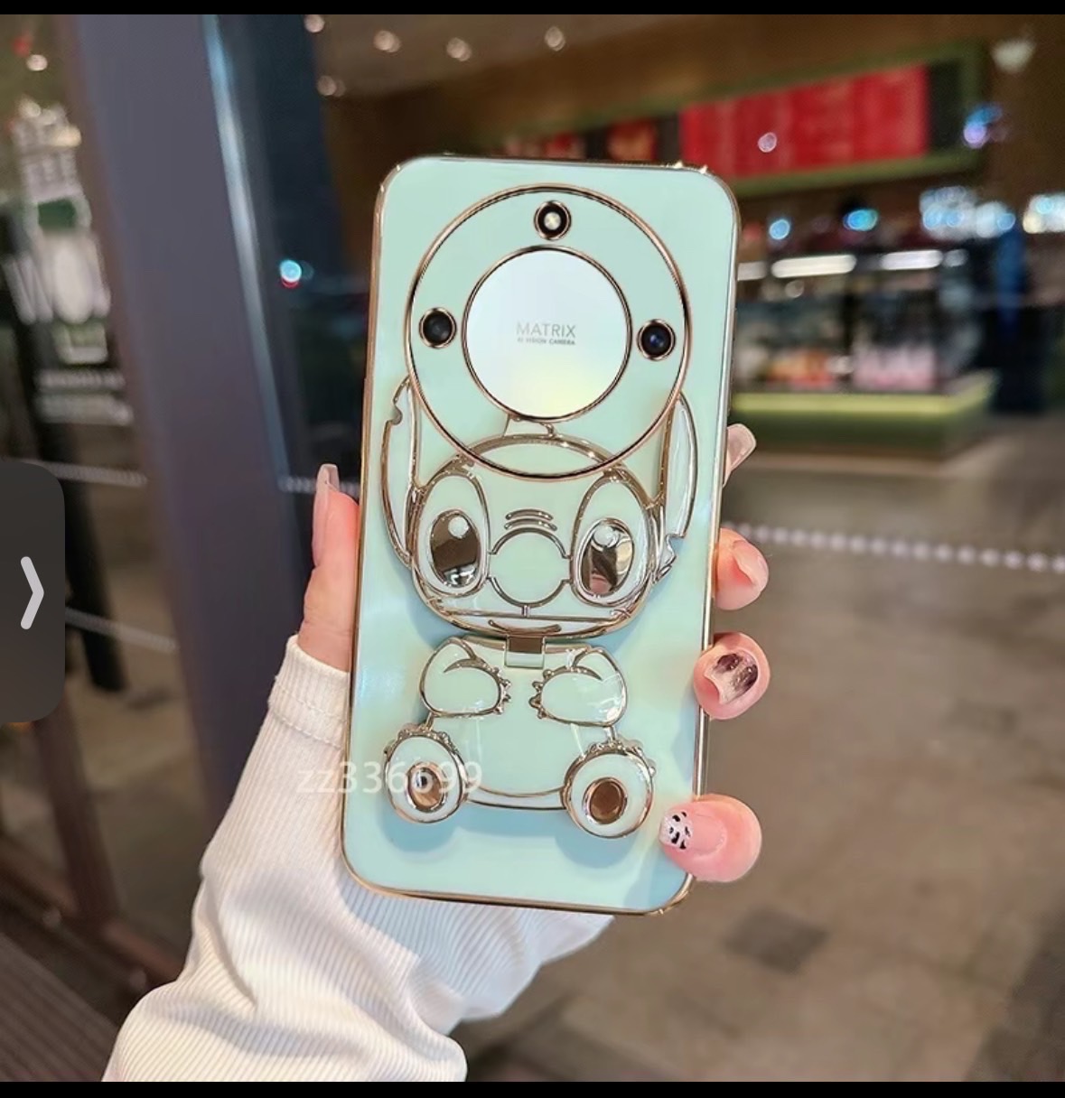 กระจกแต่งหน้าตั้งได้ หมุนได้ เคสโทรศัพท์ สำหรับรุ่น Infinx SMART 9 HOT ...