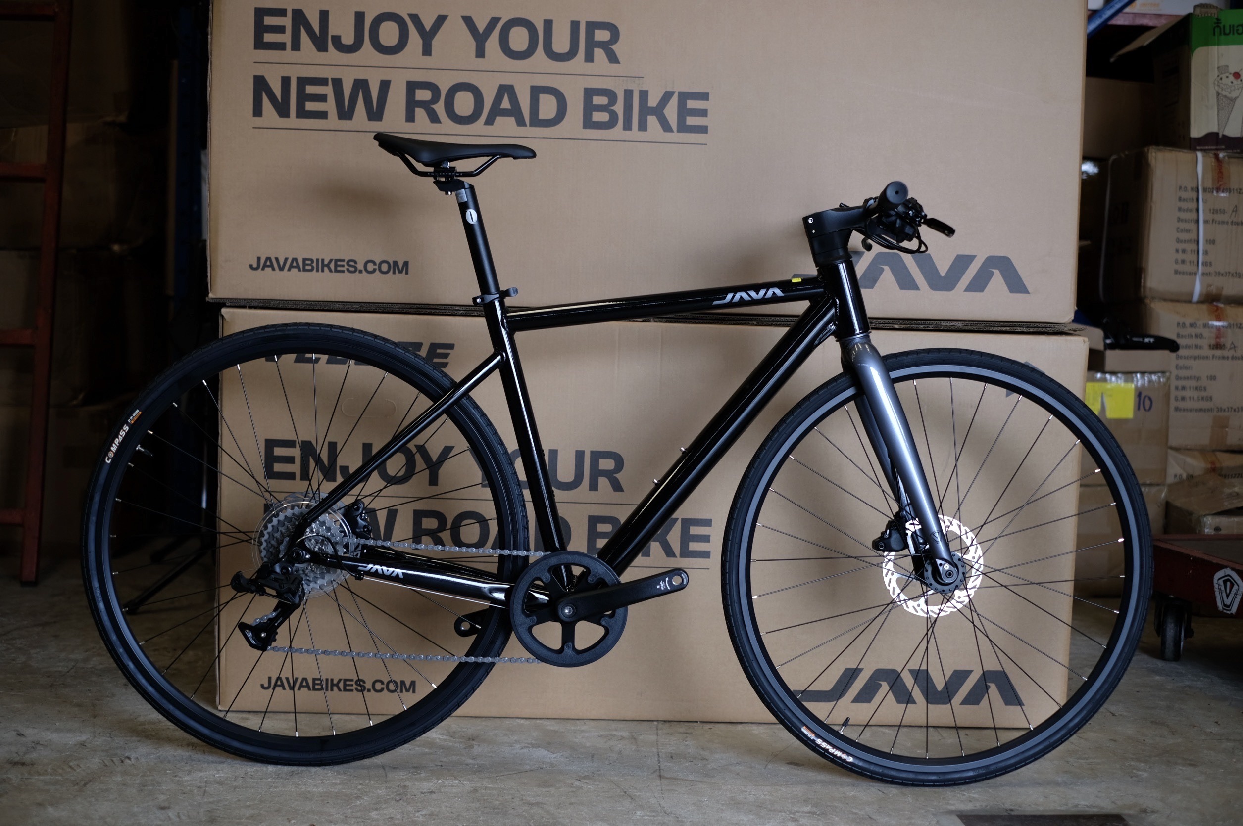 จักรยานไฮบริด JAVA WAHOO ดิสเบรคน้ำมันไฮดรอลิคเต็มระบบ เกียร์ L-Twoo 9speed | Shopee Thailand