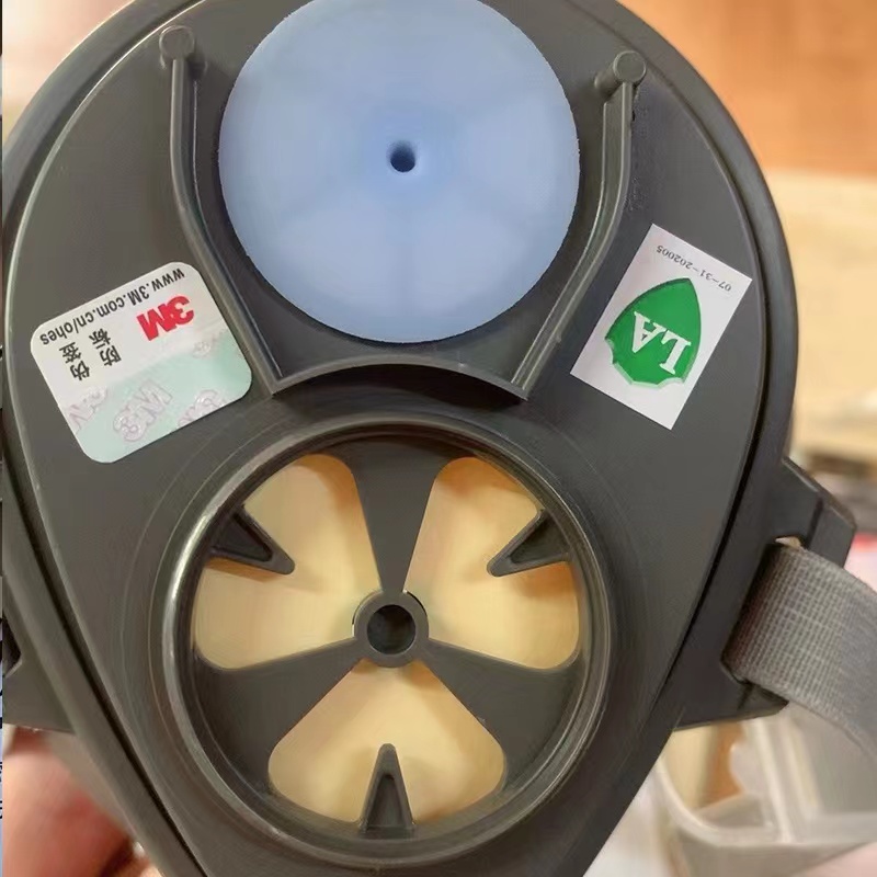 3M 3200 ตลับกรอง 3301 ป้องกันกลิ่นสารเคมี หน้ากากพ่นสี หน้ากากพ่นยา ...