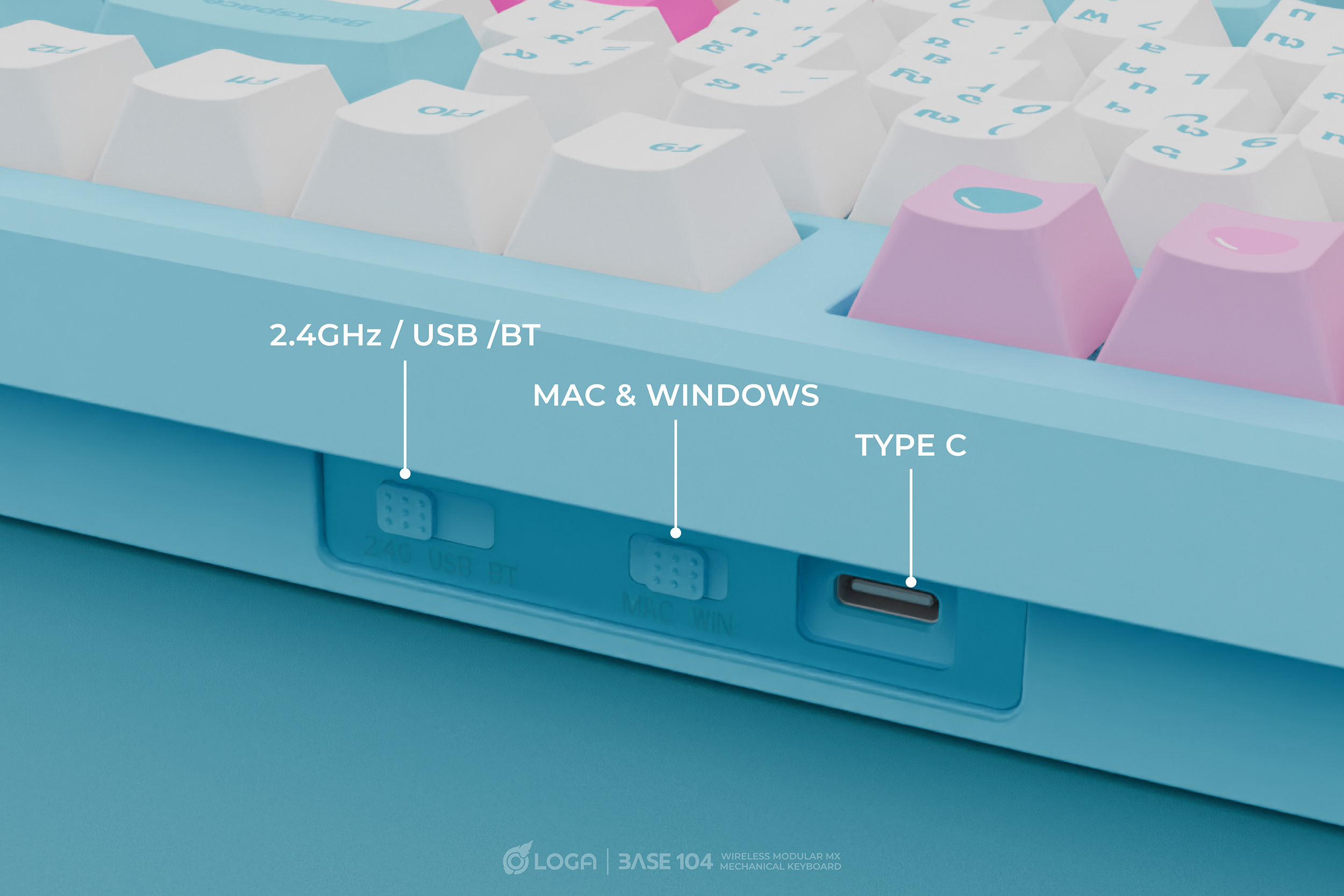 คีย์บอร์ด LOGA BASE 104 KEYBOARD PRE BUILT EDITION By UTECH | Shopee ...