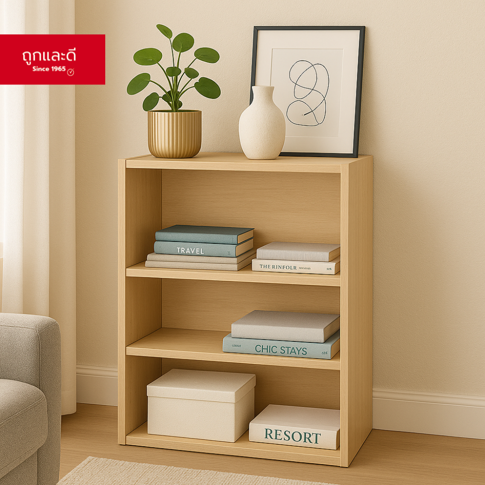 [ ซื้อ 1 แถม 1 ] Took Lae Dee ชั้นวางของ 3 ชั้น ชั้นวางอเนกประสงค์ ...