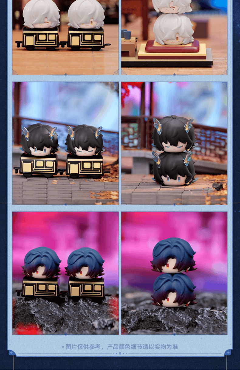 [ NEW⚡พร้อมส่ง] Honkai: Star Rail ฟิกเกอร์ กล่องสุ่ม รุ่น Chibi Stack-up Figure Vol.1 & Vol.2 ...