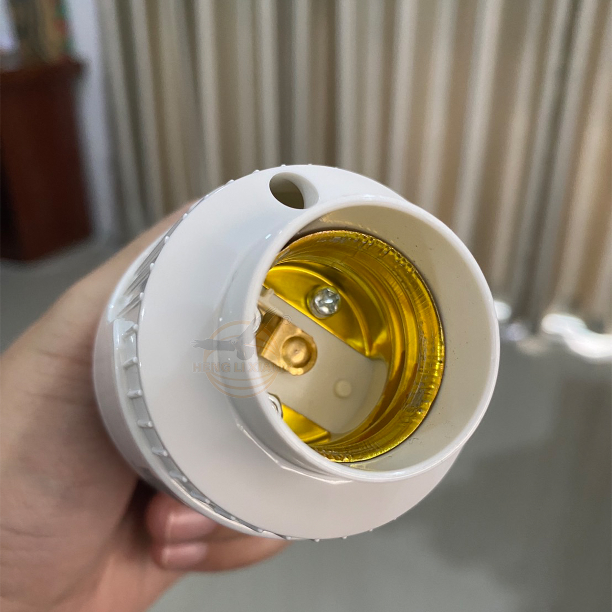 ขั้วเซ็นเซอร์ E27 ยี่ห้อ HLX ตรวจจับความเคลื่อนไหว 15W 40W ขั้วสายไฟ ...