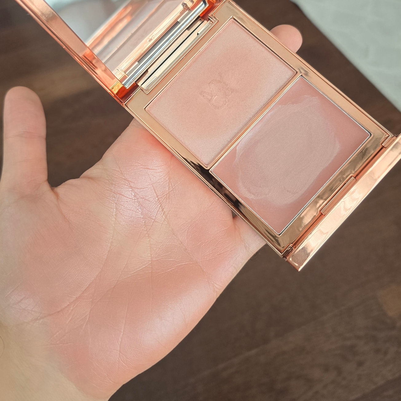 MYCA GLOW 2 GO BLUSH PALETTE บลัชออน 2 ช่อง เนื้อแป้งชิมเมอร์ + เนื้อ ...