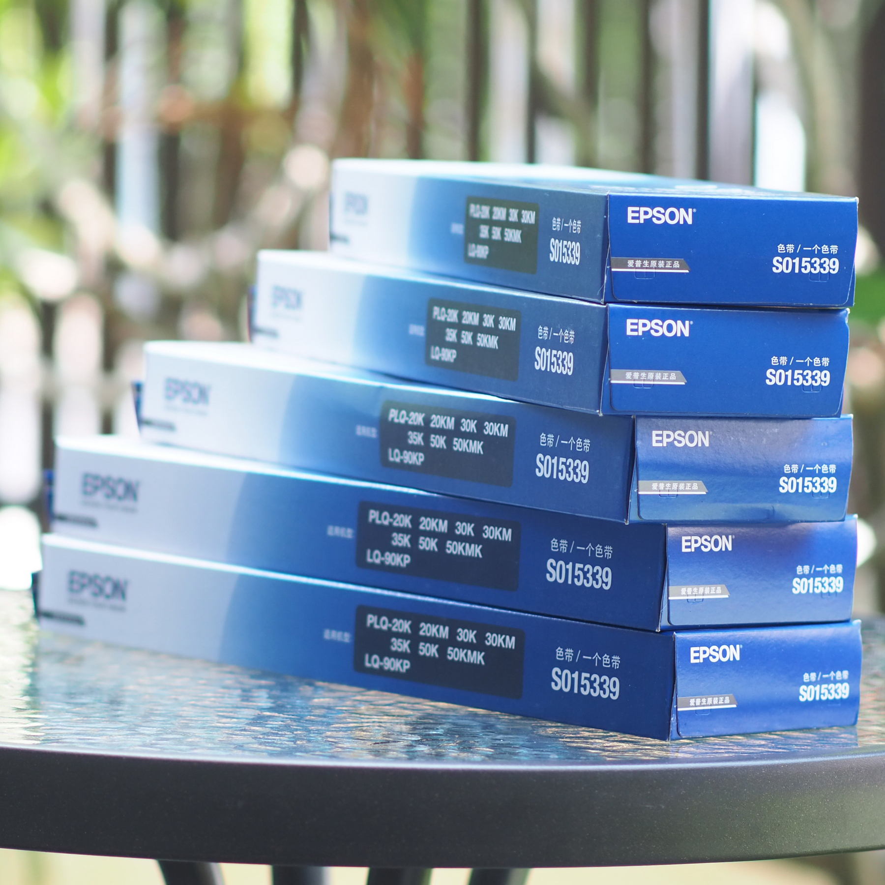 Epson หมึกพิมพ์แท้เครื่องพิมพ์ PLQ-50 (แพค 5) Ribbon Passbook printer ...