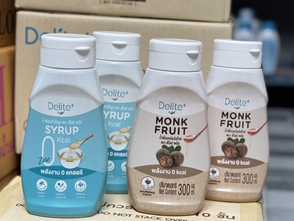 Lin ลินDelite+ Syrup 0 Cal>>Newน้ำเชื่อมหล่อฮังก๊วย&Newน้ำเชื่อมแบบซอง ...
