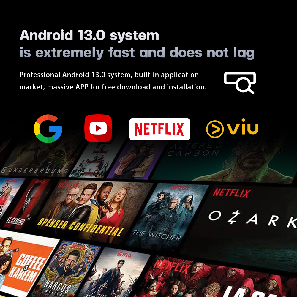 Owlenz X ClouD-D SD1000 โปรเจคเตอร์ Android 13.0 ใหม่พร้อมจัดส่ง ค่าแสง 1300 ANSI Lumens ปรับภาพ ...