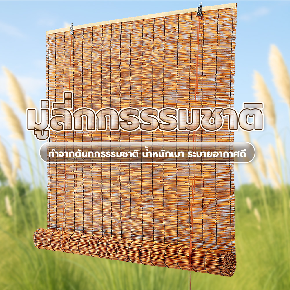 ERORO ม่านกกม้วน บังแสงแดด ปรับระดับได้ ติดตั้งง่าย (อุปกรณ์ติดตั้งขาย ...