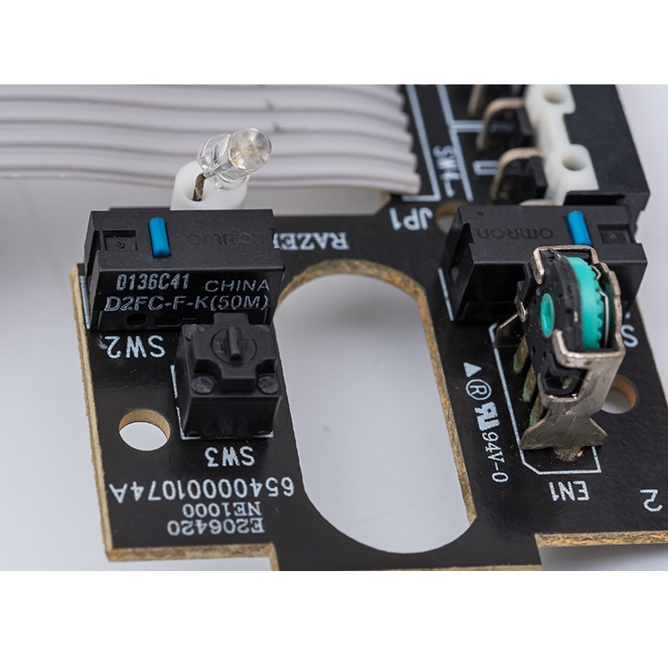 Omron อะไหล่เปลี่ยนปุ่มกดเม้าส์ Silent แบบเงียบ D2FC-F-7N D2FC-FL-NH ...