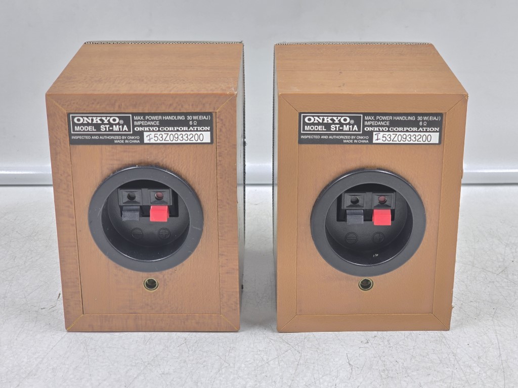 BD59 ลำโพงมือสองญี่ปุ่น 1 คู่ (200I) ONKYO ST-M1A 30W 6 โอห์ม Woofer 2. ...