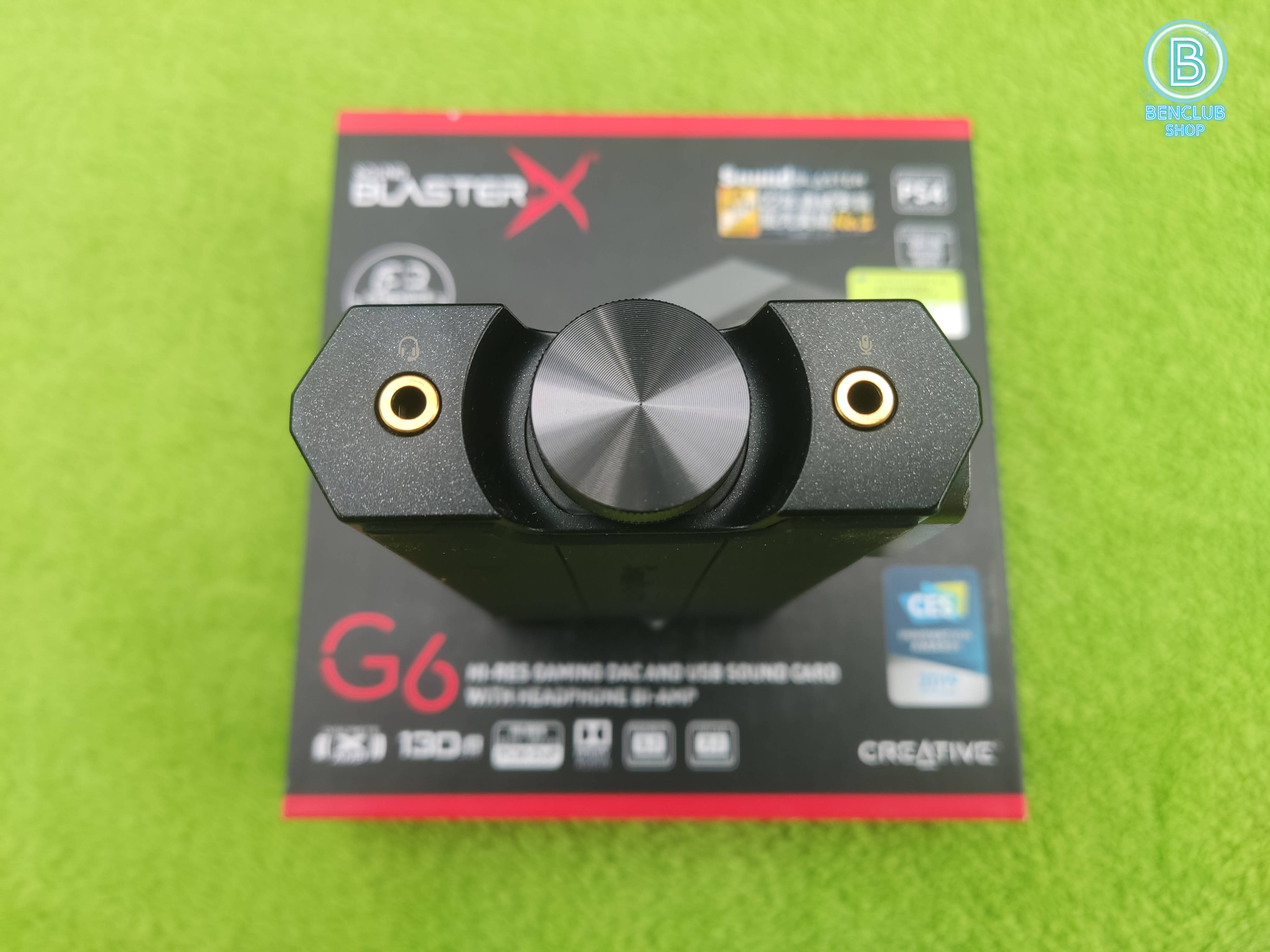 ซาวด์การ์ด Creative Sound Blaster X G6 อุปกรณ์ครบกล่อง 7.1 HD มีตำหนิ ...