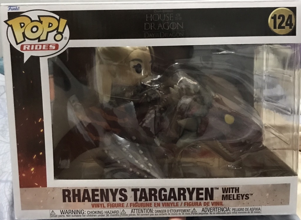 (พร้อมส่ง)Funko Pop HOUSE OF THE DRAGON RHAENYS TARGARYEN WITH MELEYS ...