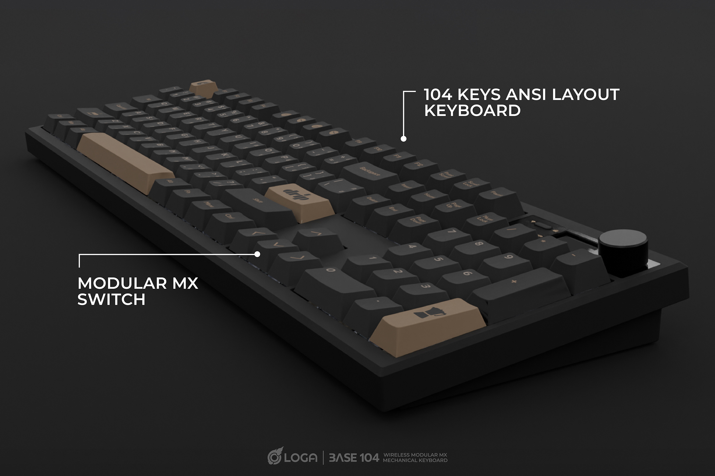 คีย์บอร์ด LOGA BASE 104 KEYBOARD PRE BUILT EDITION By UTECH | Shopee ...