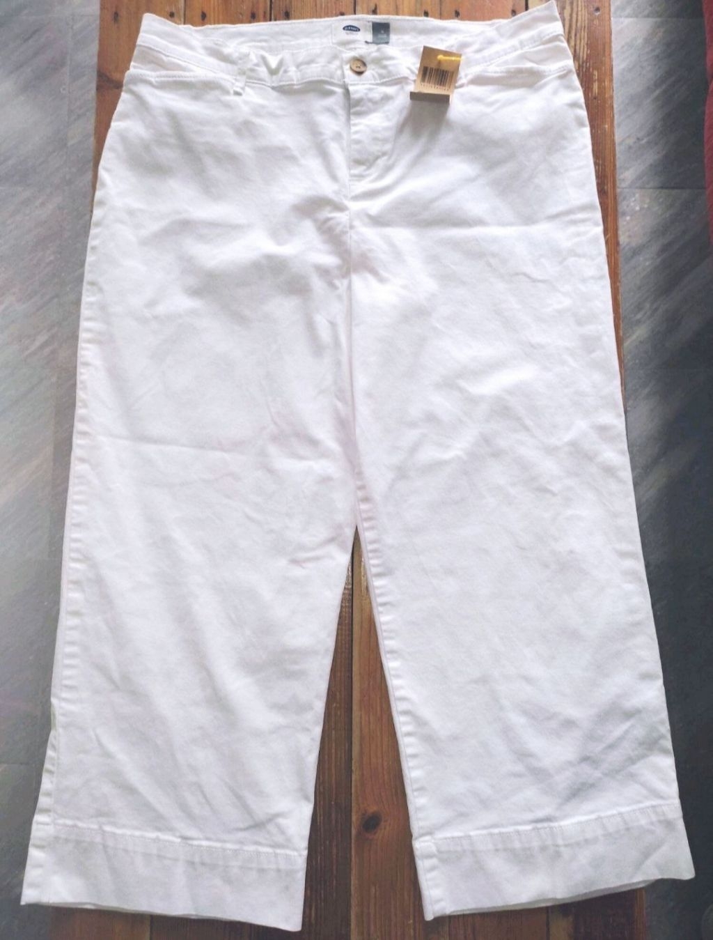 High-Waisted Wow White-Wash Wide-Leg Jeans OLD NAVY กางเกงยีนส์ ...