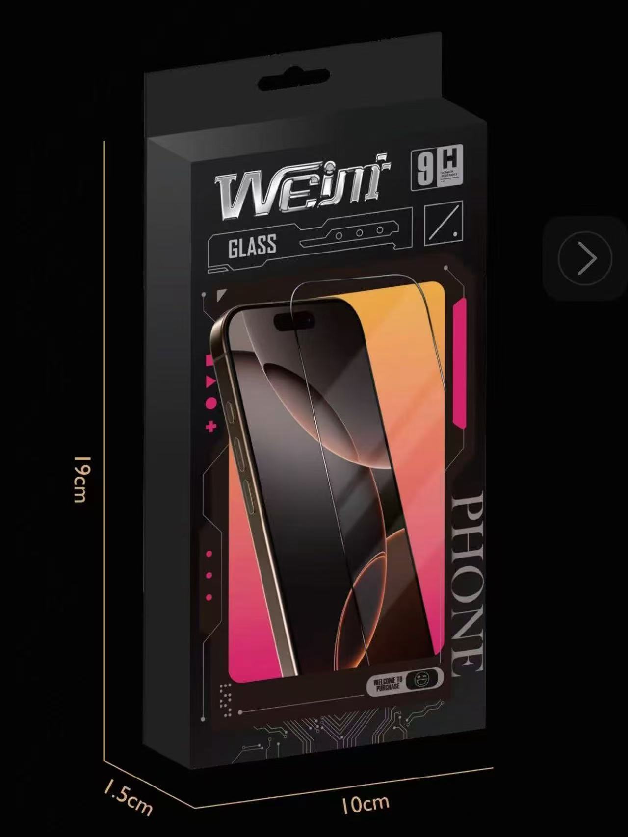 Weimi ฟิล์มกระจกนิรภัยแบบ ความละเอียดสูงพิเศษ HD-Glass For Realme C53 C55 C61 C63 C65 C67-4G C67 ...
