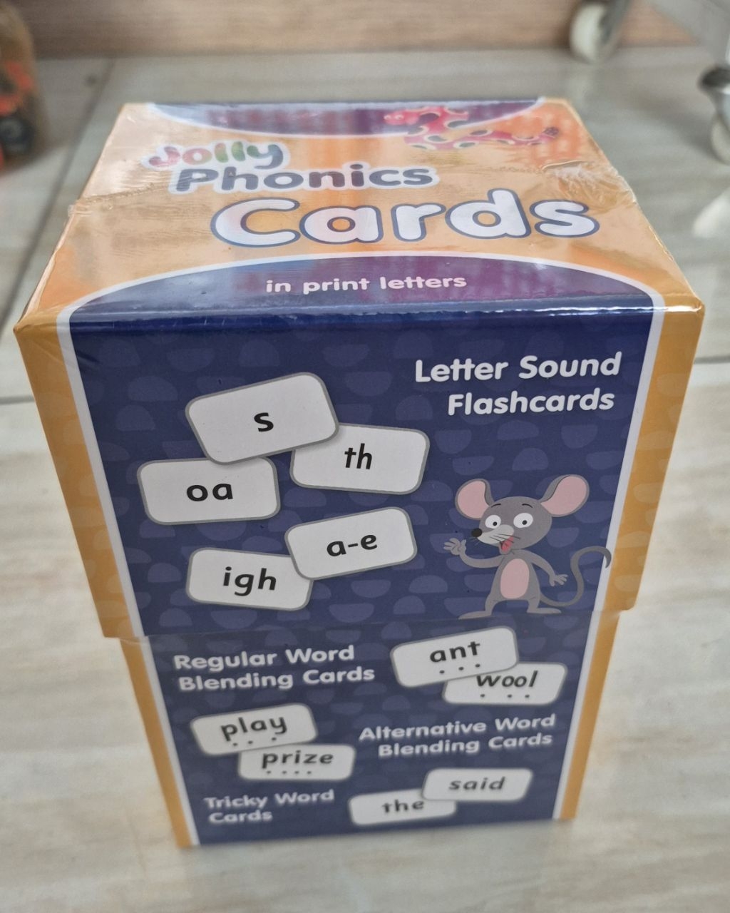 PP Jolly Phonics Cards (300 pcs.) In Print Letters 9781844141081 ...