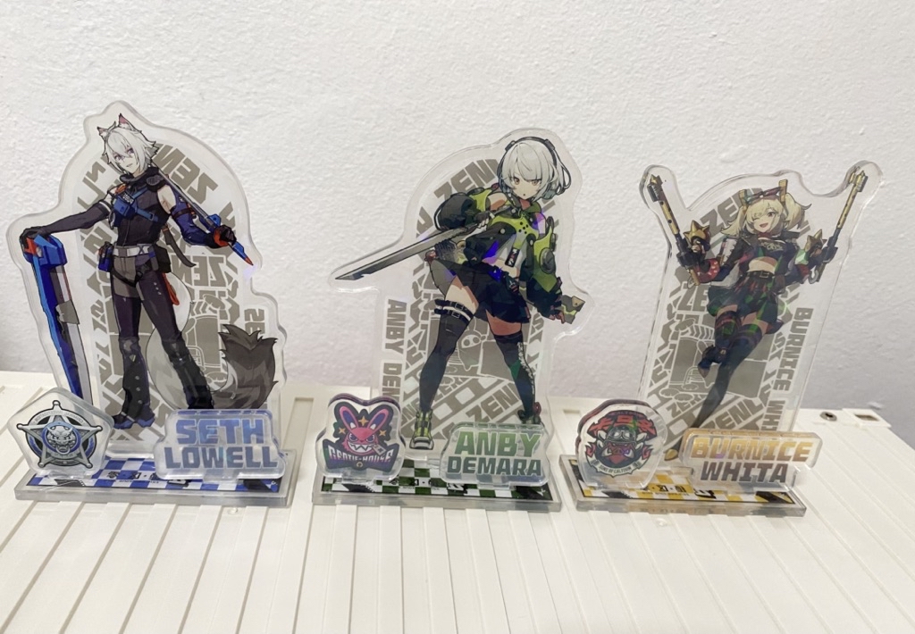 [พร้อมส่ง สินค้าใหม่ ] สเเตนดี้อะคริลิค - Standee Acrylic Laser Zenless ...