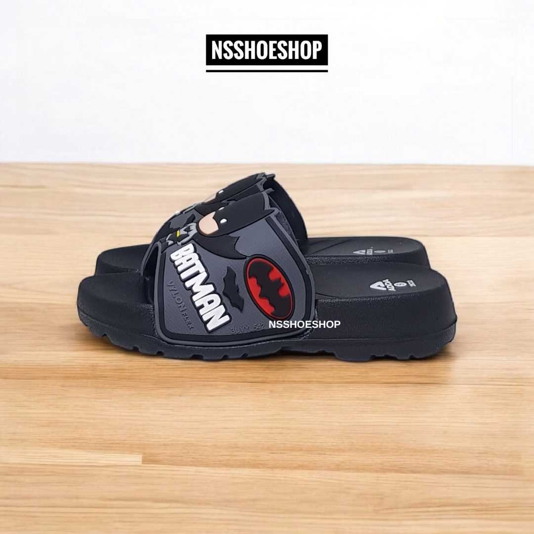 [ส่งทุกวัน] ใหม่!!! Adda 35C02 BATMAN แบทแมน แอ็ดด้า รองเท้าแตะเด็กแบบ ...