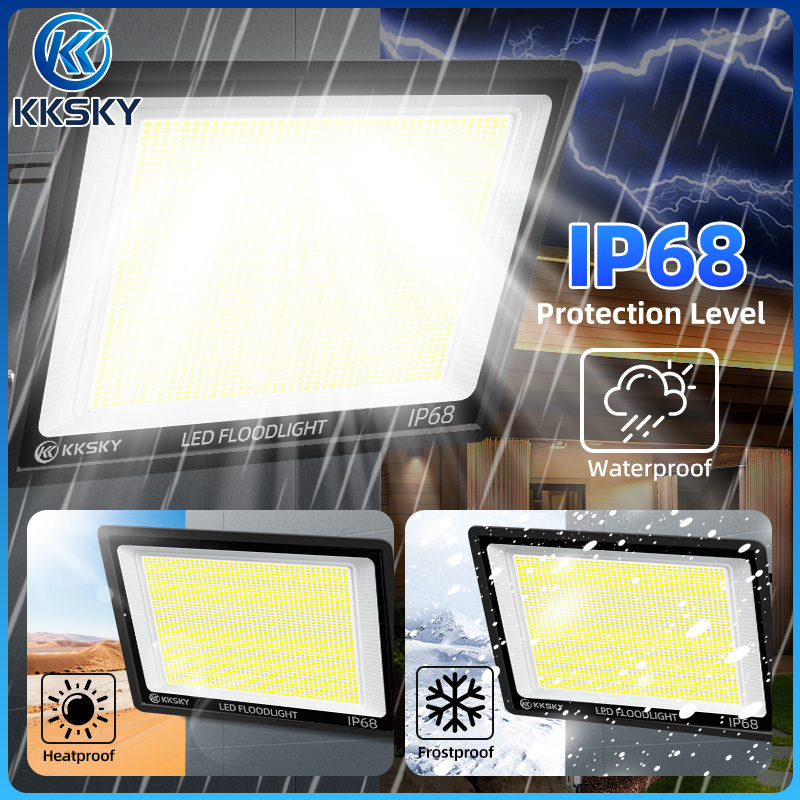 KKSKY Spotlight LED สปอตไลท์ สปอตไลท์ ไฟสว่าง แสงขาว กันน้ำ กลางแจ้ง ...